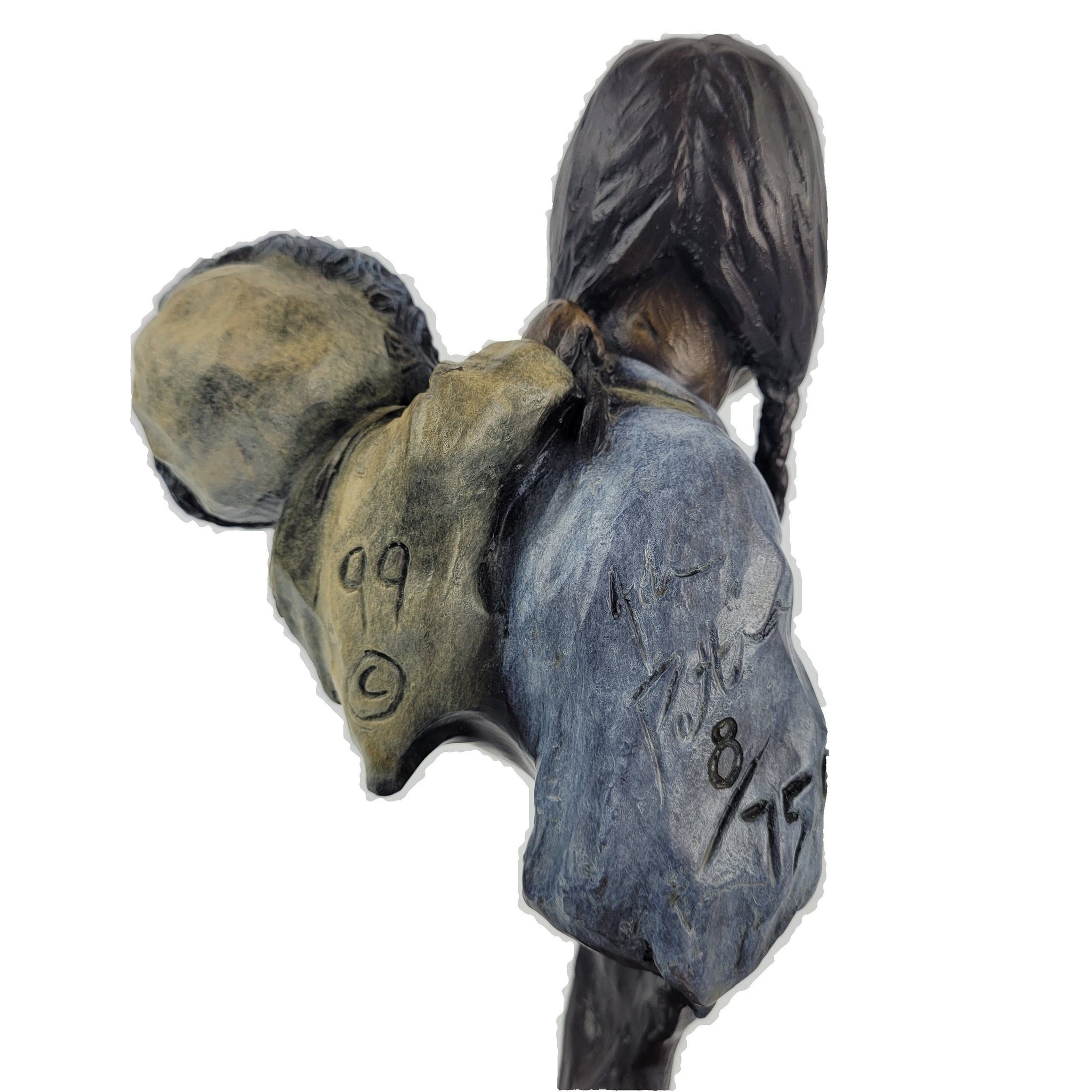 John Pettis Limited Edition Bronze Sculpture "A Hand Full" - City ...